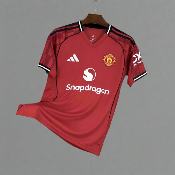 Manchester United New Season Home Jersey- 2025-26 – Maniac Unisex Clothing