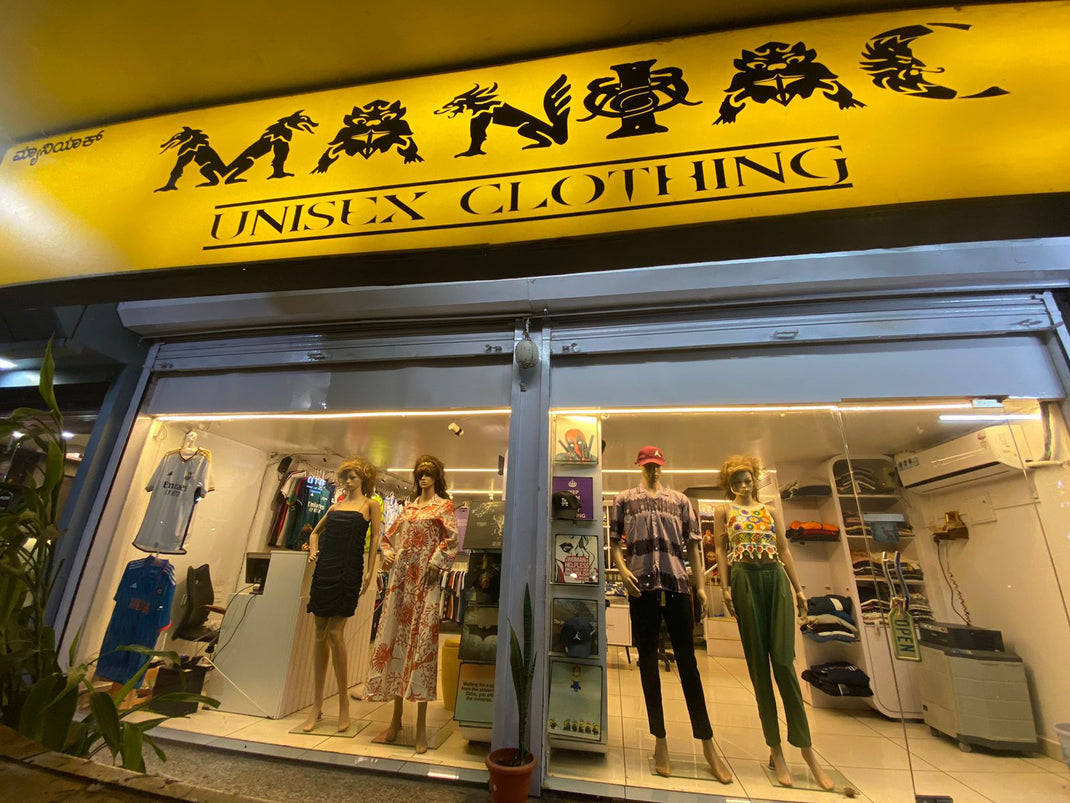 Maniac Unisex Clothing